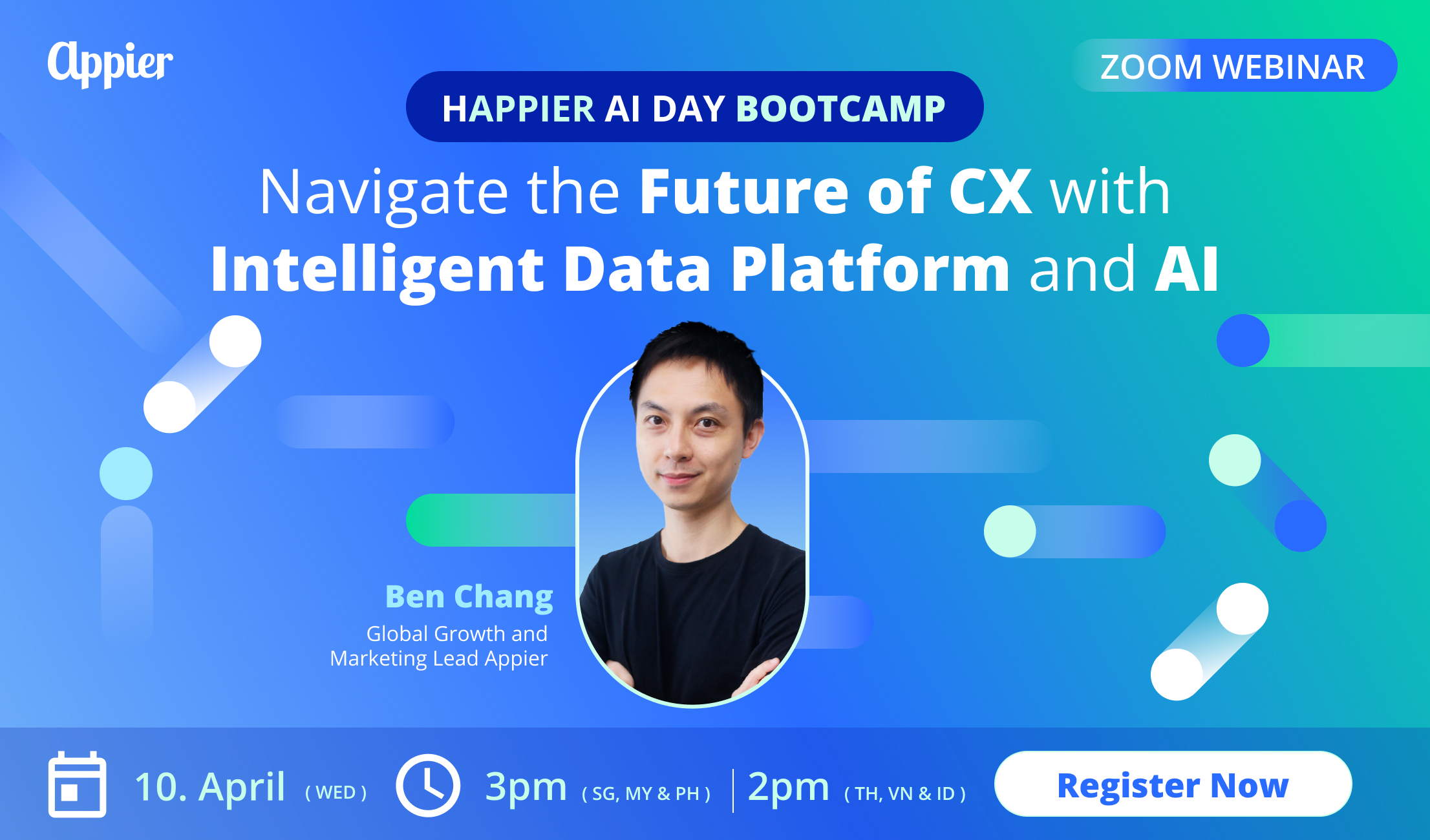 [On-Demand Webinar] Happier AI Day Bootcamp: Navigate the Future CX with Intelligent Data ...